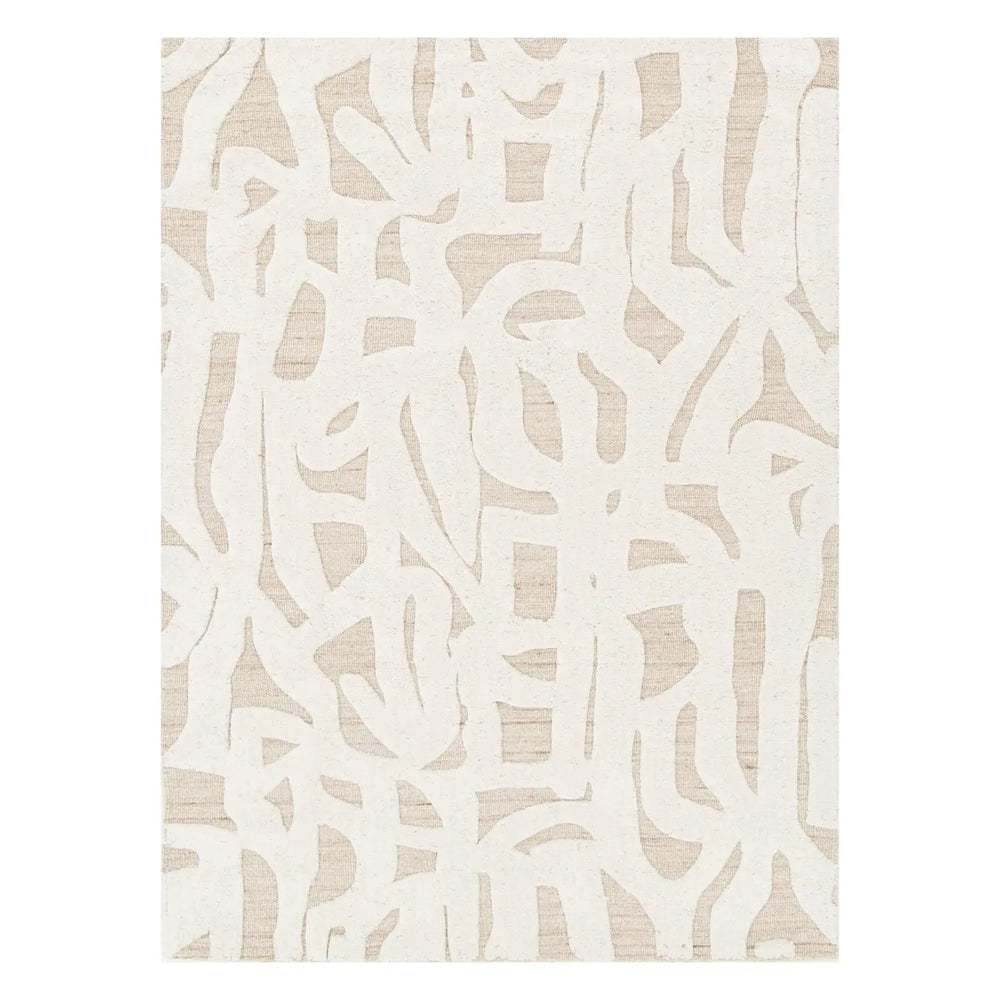 Luxurious Bendigo Ivory Beige Rug: Sophisticated and Durable - DecoRug