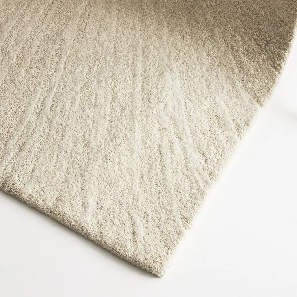 Calen Ivory Wool Rug - DecoRug