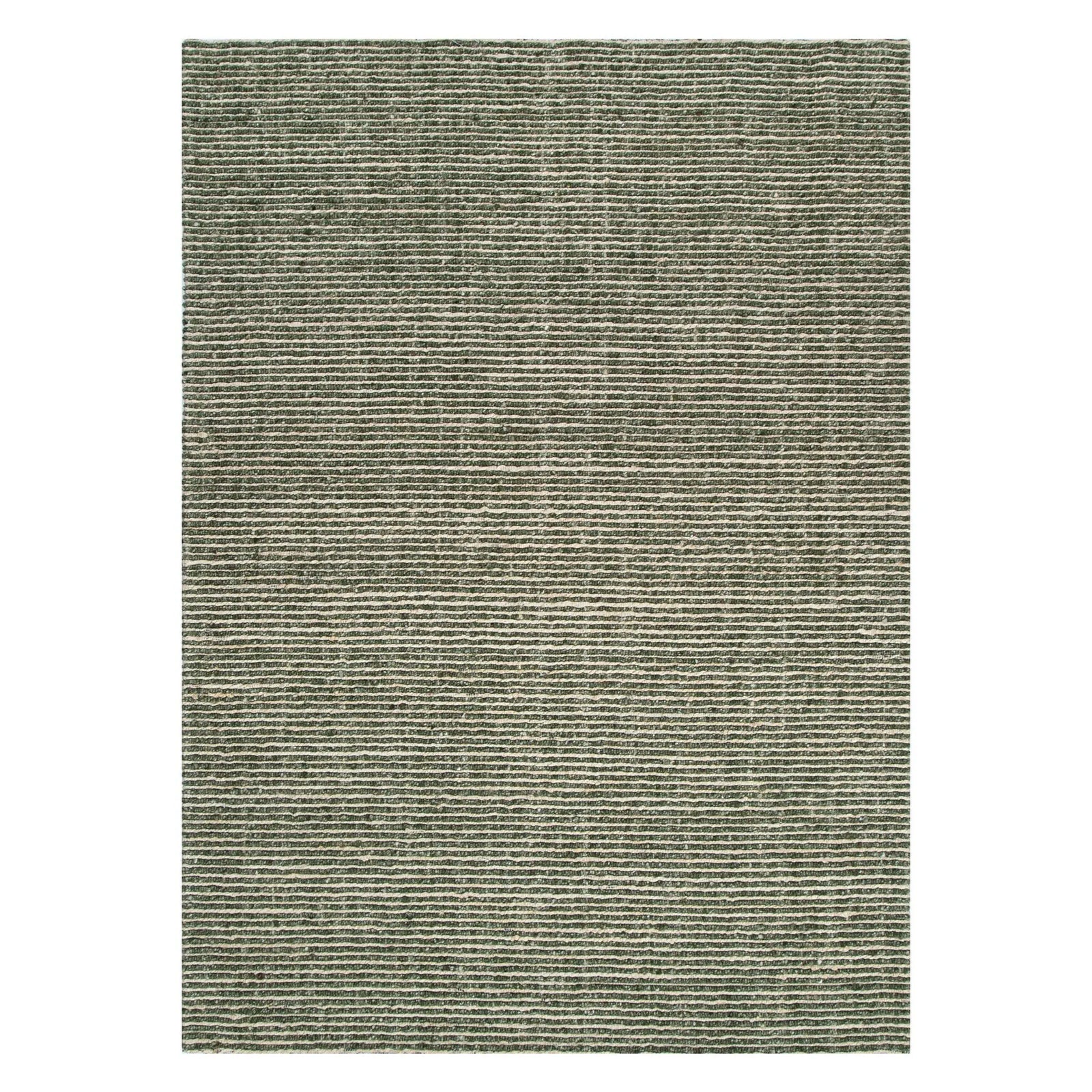 Henley Jute and Wool Floor Rug Olive - DecoRug