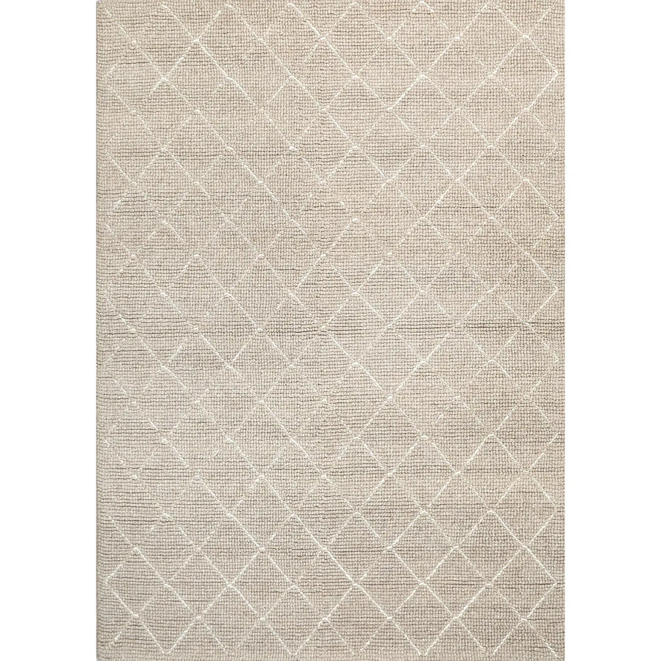 Argyle Beige Diamond Weave Rug | Modern Rugs At DecoRug