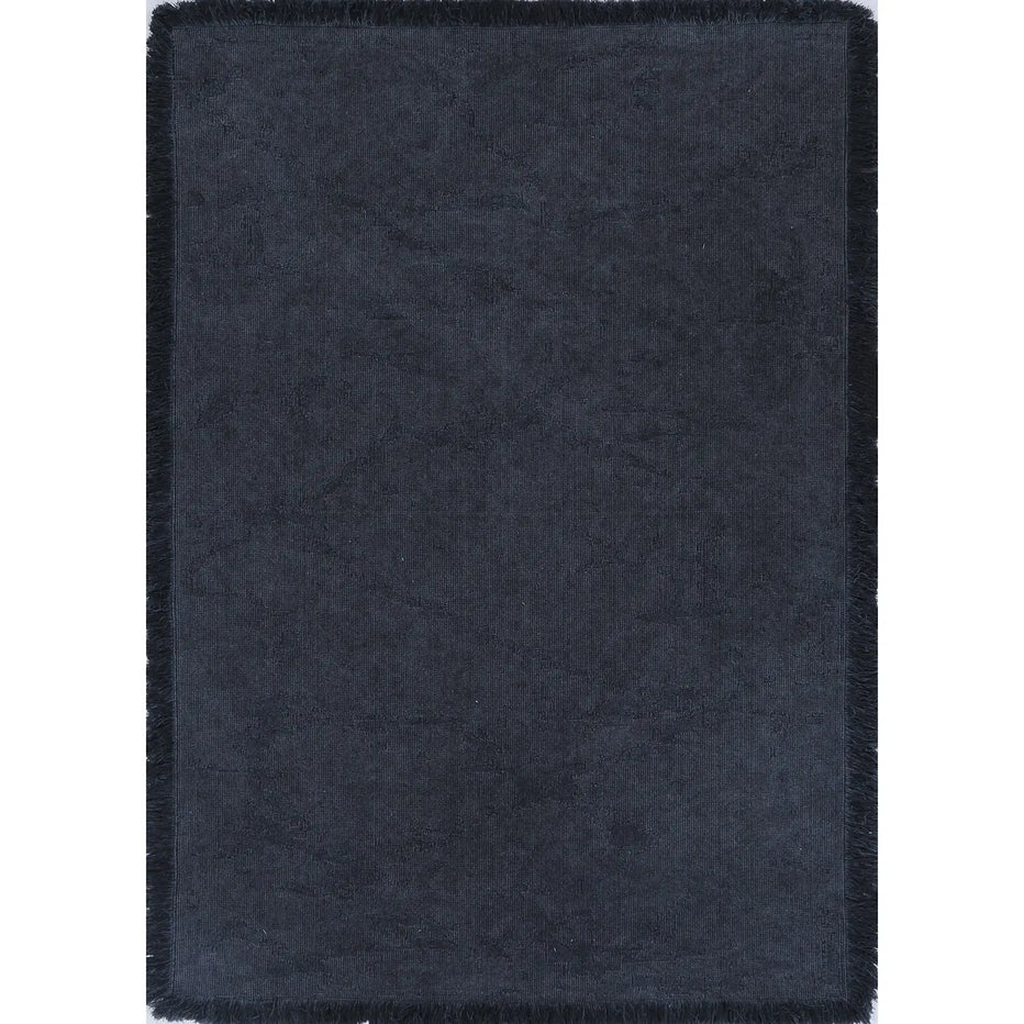 Haryana Dark Denim Stonewashed Rug - DecoRug